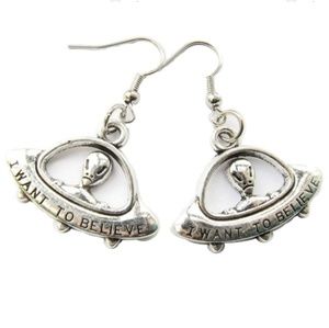 Jewelry | Alien Ufo Earrings | Poshmark